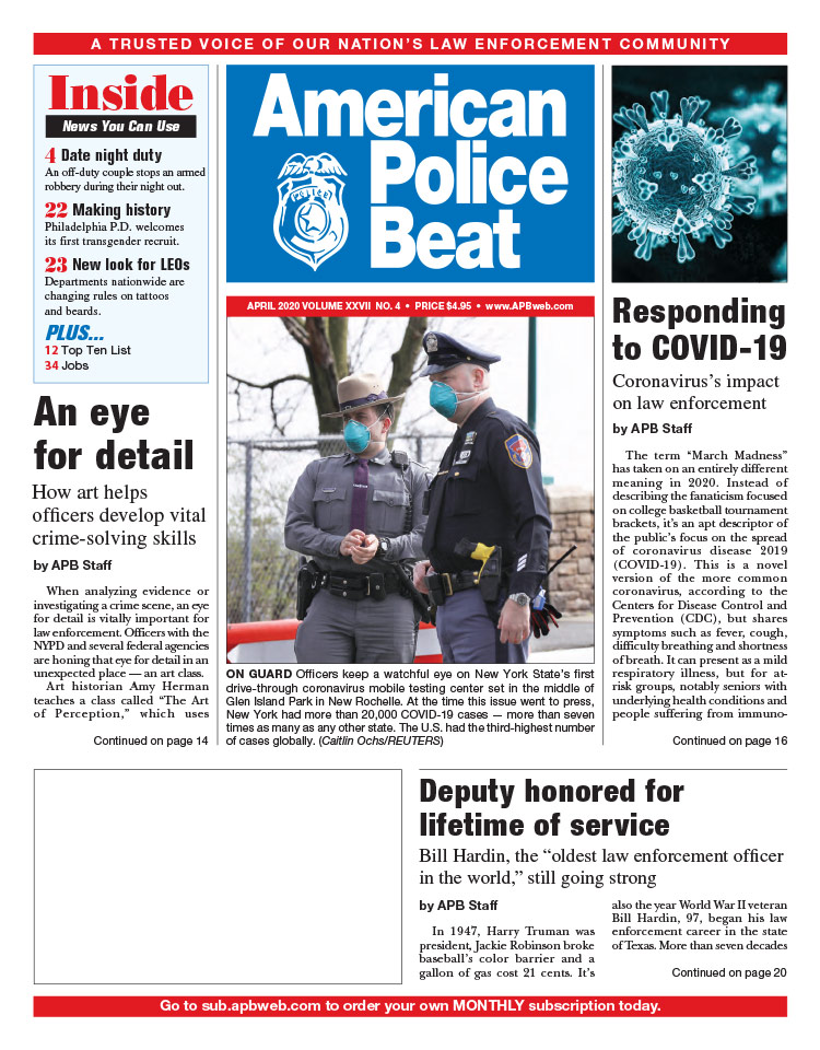 April 2020 - American Police Beat Magazine