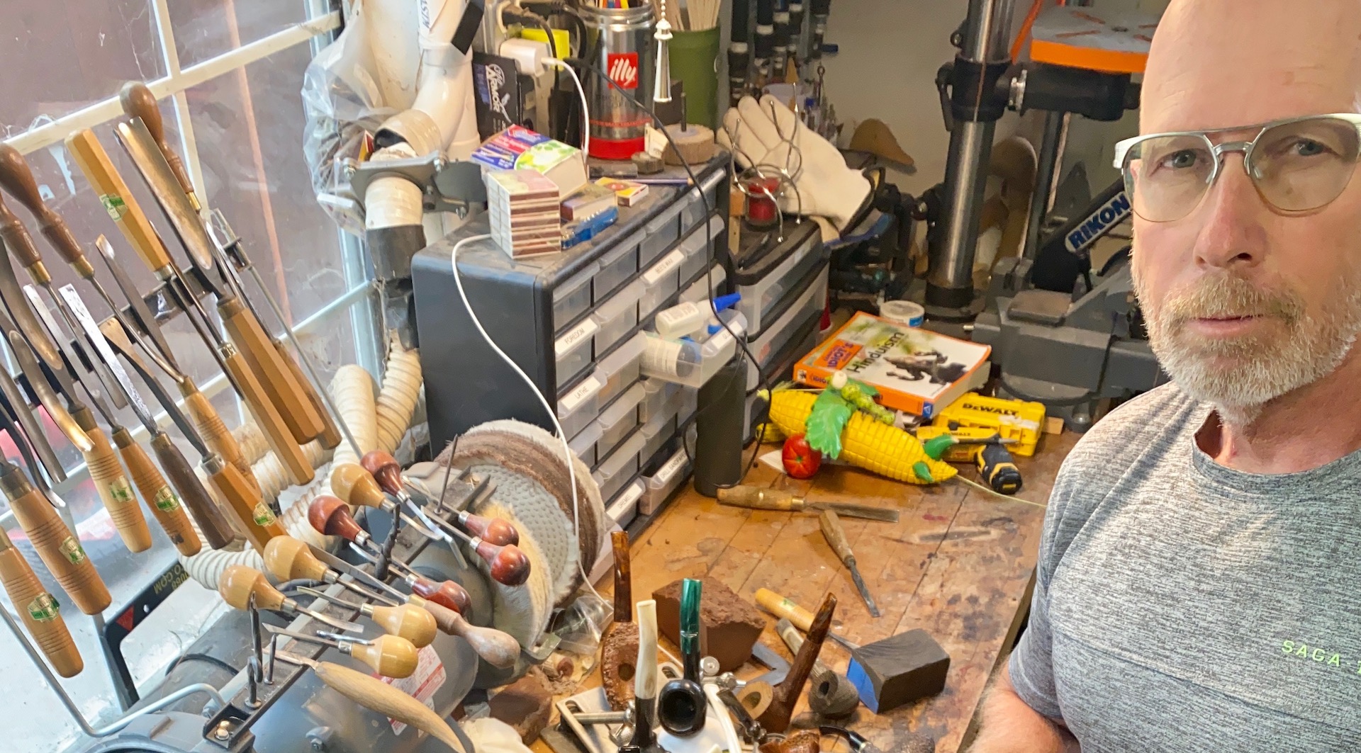 Cop Hobbies: Woodcarving - American Police Beat Magazine