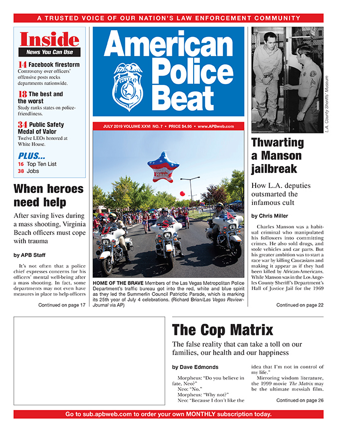 July 2019 - American Police Beat Magazine