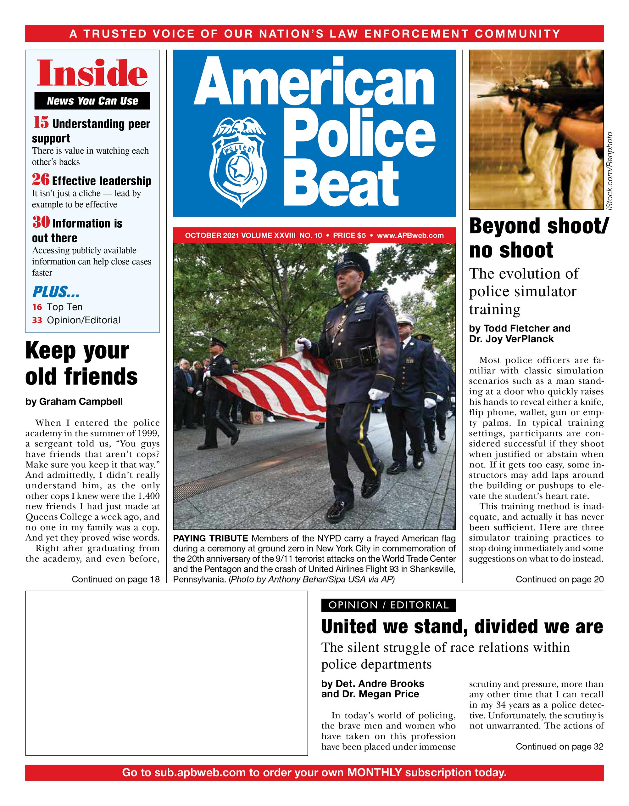 October 2021 - American Police Beat Magazine