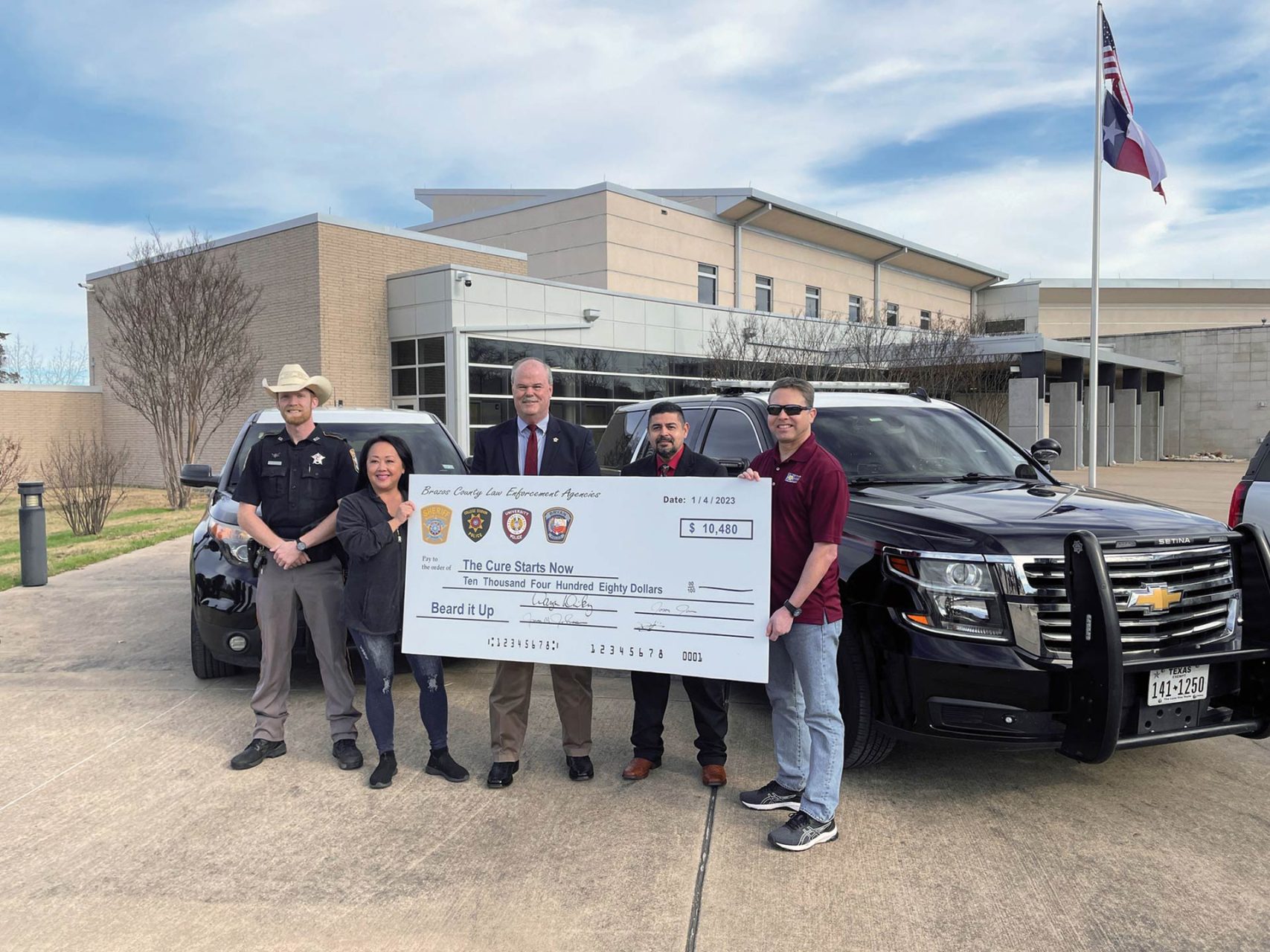 Texas law enforcement agencies team up to fight cancer - American ...