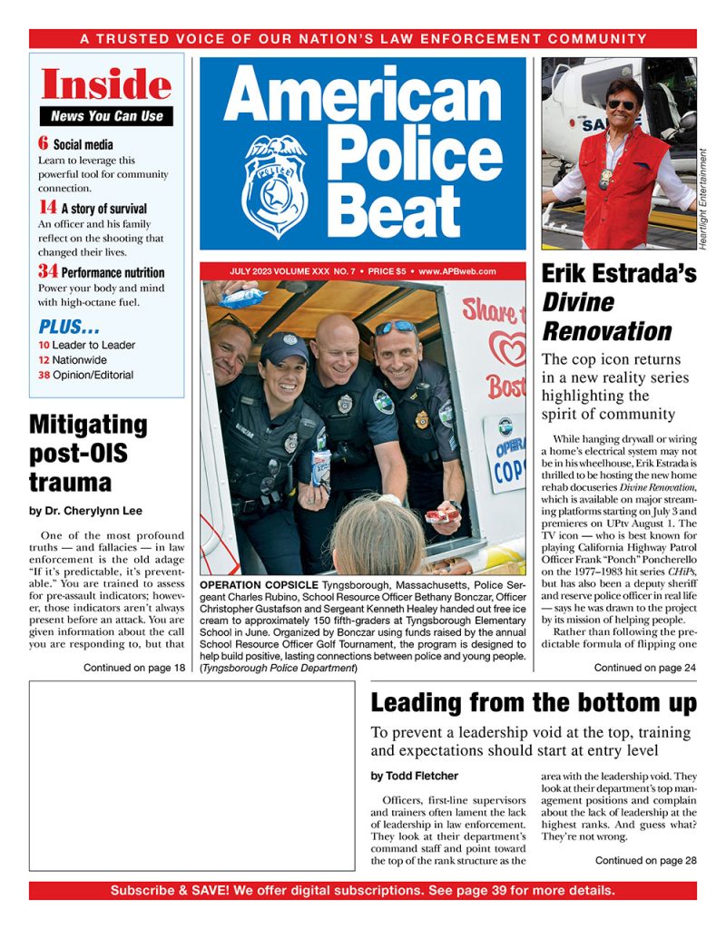American Police Beat Magazine for Law Enforcement