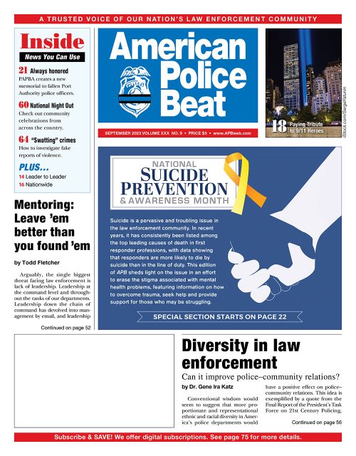 American Police Beat Magazine for Law Enforcement