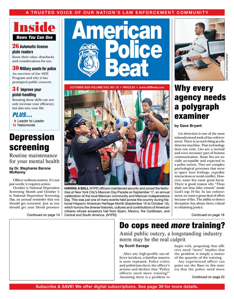 American Police Beat Magazine for Law Enforcement