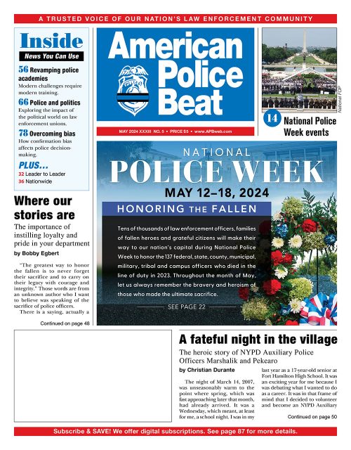 American Police Beat Magazine for Law Enforcement
