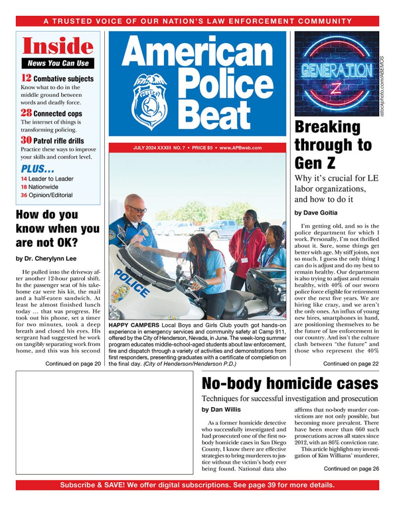American Police Beat Magazine for Law Enforcement